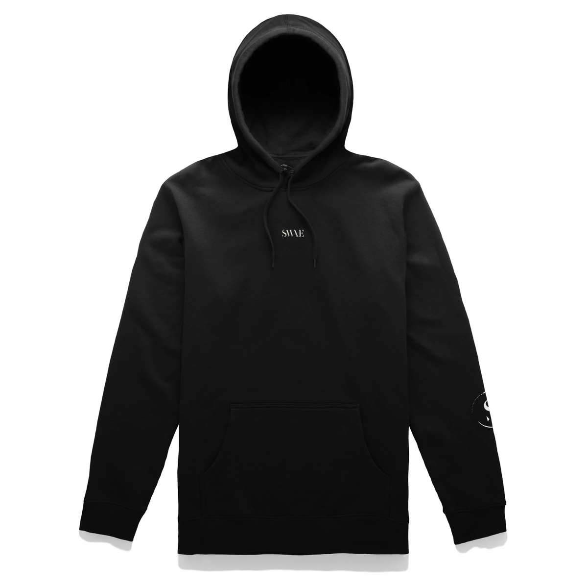 Black Logo Hoodie – SWAE
